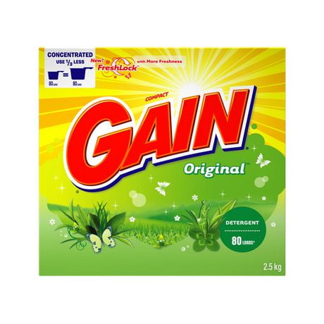 Gain Powder - Regular, 80 uses | Walmart Canada