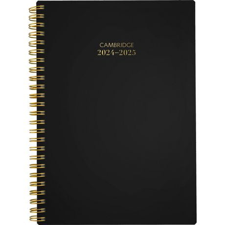 Cambridge 12M Colorbar Black Planner '25 - Walmart.ca
