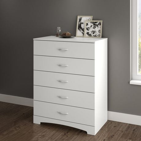 Click here for South Shore Soho 5-Drawer Chest White prices