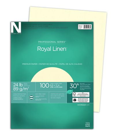 Royal Linen Ivory Paper at Walmart.ca | Walmart Canada