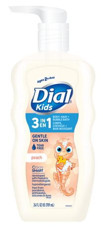 Click here for Dial Kids Peach 3In1 Body  Hair + Bubble Bath  709... prices