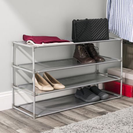 Click here for Home Basics 20 Pair Non-Woven Shoe Shelf Grey One... prices