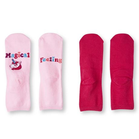 Click here for George Girls Mid-Crew Socks 2-Pack Pink 4-10 & 11-... prices