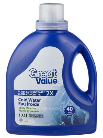Ultra Concentrated 2X Cold Water Laundry Detergent | Walmart Canada