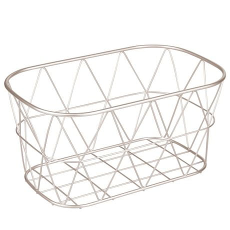 Click here for Mainstays Diamond Small Basket - Satin Satin prices
