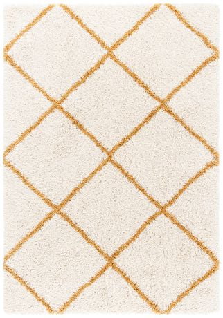 Click here for Safavieh Hudson Amias Geometric Shag Area Rug Ivor... prices