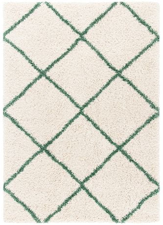 Click here for Safavieh Hudson Amias Geometric Shag Area Rug Ivor... prices