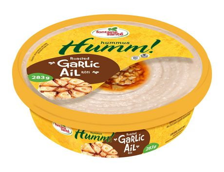 Humm! Roasted Garlic Topped Hummus, 283 g - Walmart.ca