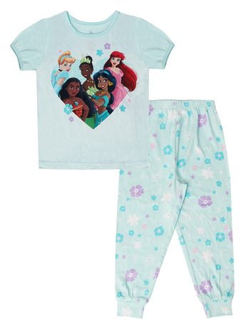 Disney Princess Knit Sleep 2 Piece PJ set - Toddler - Walmart.ca