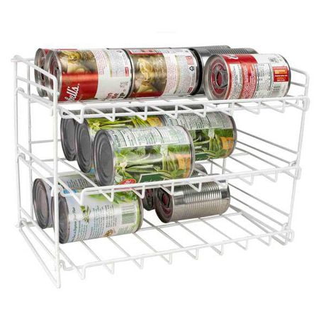 3-Tier Stackable Can Rack Organizer | Walmart Canada