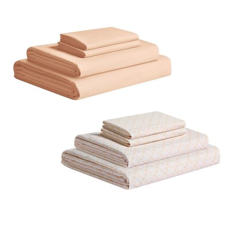 Mainstays 2-Pack Sheet Set Rylan Stripe - Walmart.ca