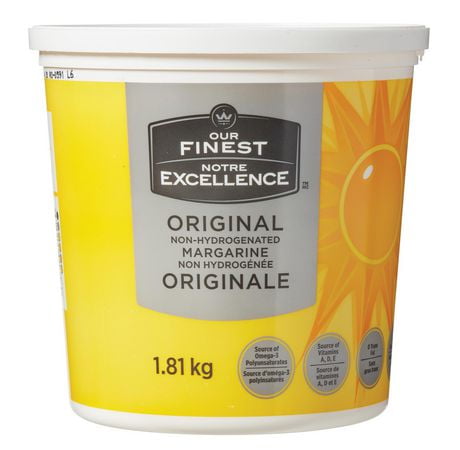 Our Finest Original Non-hydrogenated Margarine | Walmart Canada