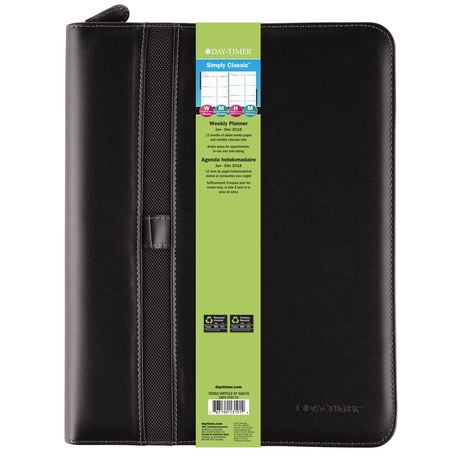 Day-Timer SIMPLYCLASSIC™ Solution Set Dated Vinyl Planner | Walmart Canada