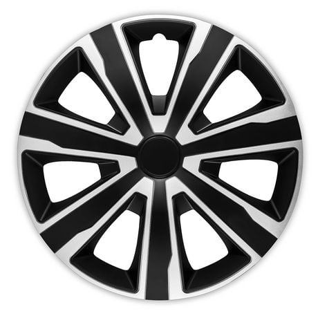 Alpena 16" Axel Wheel Covers, Silver & Black, set of 4 - Walmart.ca