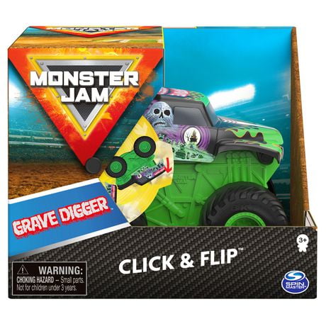 Click here for Monster Jam  Official Grave Digger Click & Flip Mo... prices
