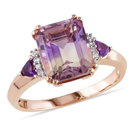 Click here for Tangelo 3-1/2 Carat T. G.W. Ametrine Amethyst And... prices