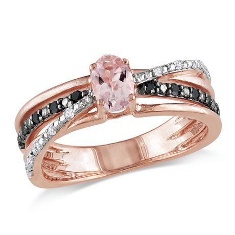 Click here for Tangelo 1/2 Carat T. G.W. Morganite And 1/7 Carat... prices