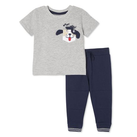 Click here for George Baby Boys Interactive Tee And Jogger 2-Piec... prices