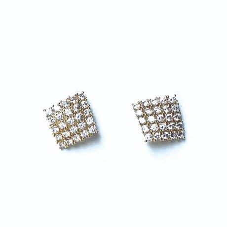 Click here for Allison Rose Atelier - Gold Plated Brass Stud Earr... prices