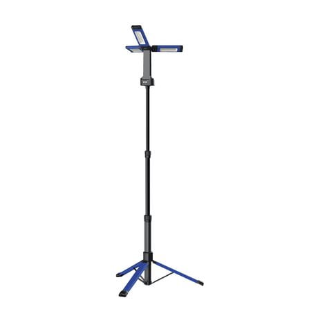 Energizer 2000-lumen Triple Head Rechargeable LED Work Light - Blue ...