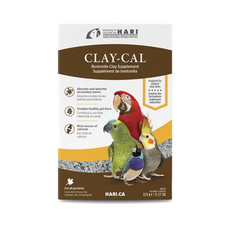 Click here for Hari Clay-Cal Bentonite Clay Supplement prices