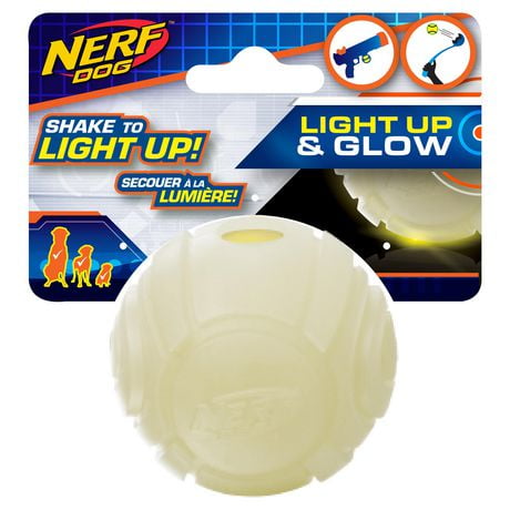 Click here for Nerf Dog Blaster Led Glow Sonic Ball Clear 2.5In prices