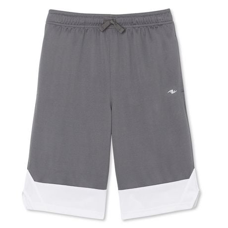 Click here for Athletic Works Boys Contrast Hem Short Grey S prices