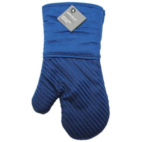 Click here for Hometrends Silicone Oven Mitt Blue 13 In prices