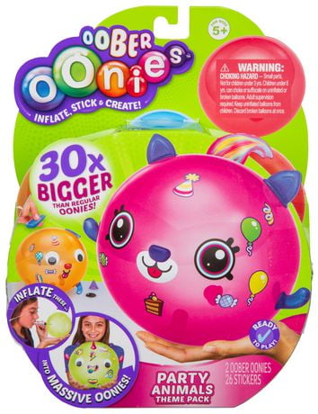 Oonies Oober Party Animal Theme Pack | Walmart Canada