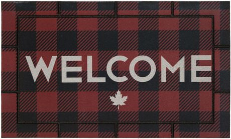 Canada Canadiana Welcome Red 18x30 Rug | Walmart Canada