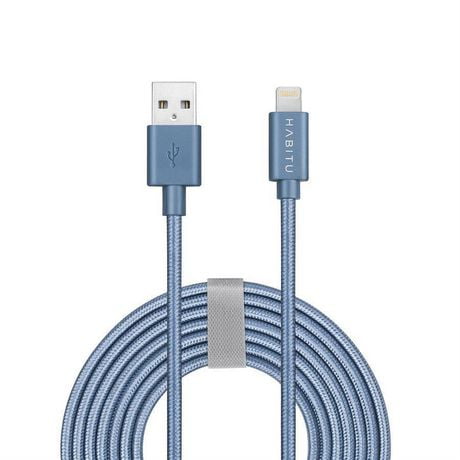 Click here for Powerology Braided Charge/Sync Lightning Cable 10F... prices