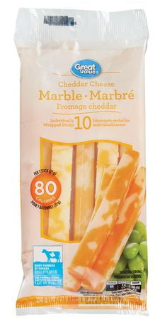 Great Value Marble Cheese Sticks - Walmart.ca