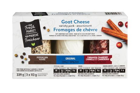 Your Fresh Market Goat Cheese Variety Pack - Walmart.ca