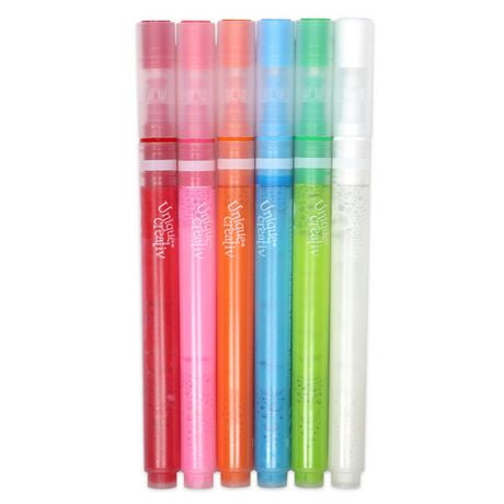 Unique Creativ Glitter Marker Set - 6 colours - Walmart.ca