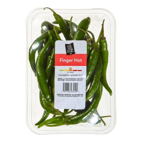 Finger Hot Peppers, Your Fresh Market, 225 g - Walmart.ca