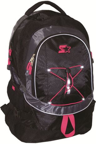 Starter Transit 20" Backpack - Black/Fuschia - Walmart.ca