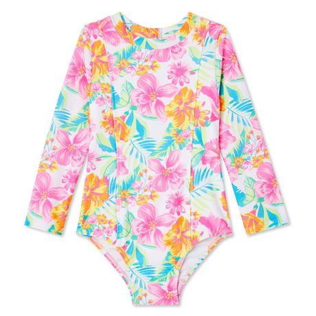 George Toddler Girls' Adaptive Rash Guard 1-Piece - Walmart.ca