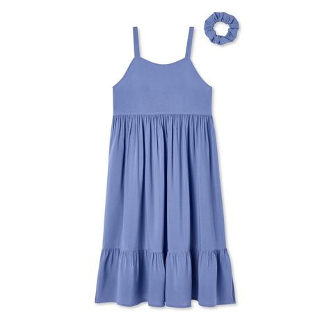 George Girls' Tiered Dress 2-Piece Set - Walmart.ca
