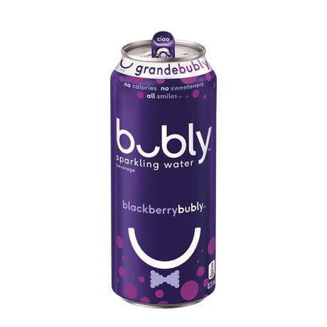 bubly blackberry Sparkling Water, 473mL can | Walmart Canada