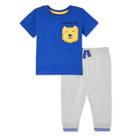 Click here for George Baby Boys Interactive Tee And Jogger 2-Piec... prices