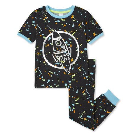Click here for George Toddler Boys Yummy Knit Pajamas 2-Piece Set... prices