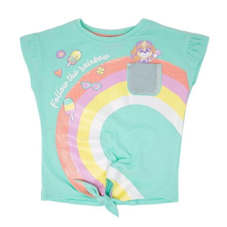 Click here for Paw Patrol Toddler Girls Dolman Short Sleeve Tee S... prices