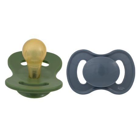 Lullaby Planet Pacifiers 2 Pack | Adorable Round Latex Design ...