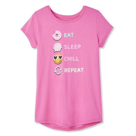 George Girls' short Sleeve Screen Tee | Walmart Canada