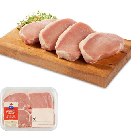 Maple Leaf Boneless Centre Cut Pork Chops | Walmart Canada