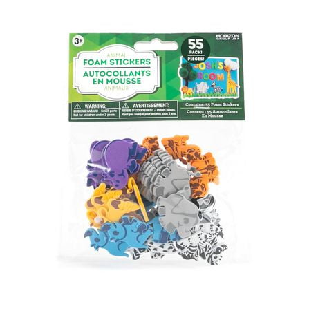 Zoo Animal Foam Stickers - Walmart.ca