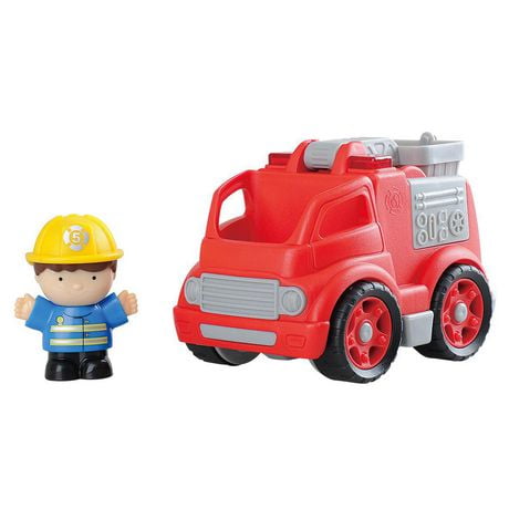 Click here for Kid Connection Mini Fire Engine With Driver Red prices