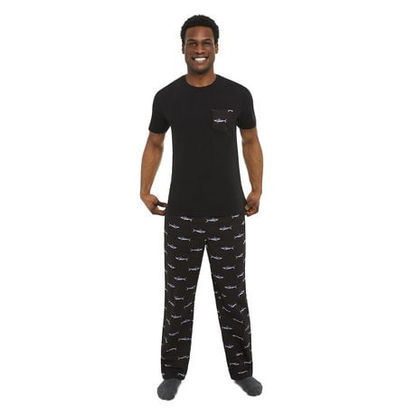 George Men's Pocket Tee Pajamas 2-Piece Set | Walmart Canada