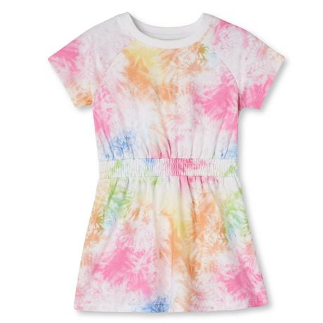Click here for George Baby Girls Printed Short Sleeve Dress White... prices