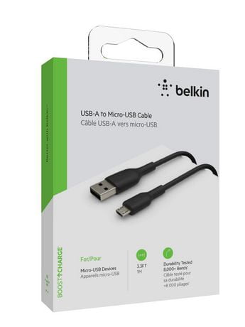 Click here for Belkin Usb-A Cable To Micro-Usb Boost-Charge Black... prices